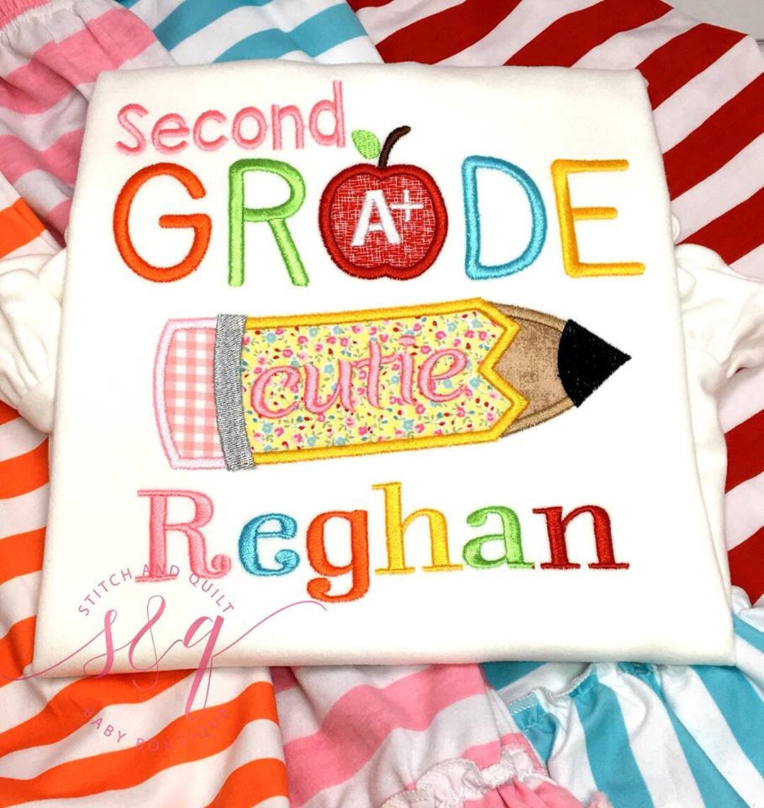 2nd Grade, Back to School Outfit, Girl's School Outfit, Preschool ...