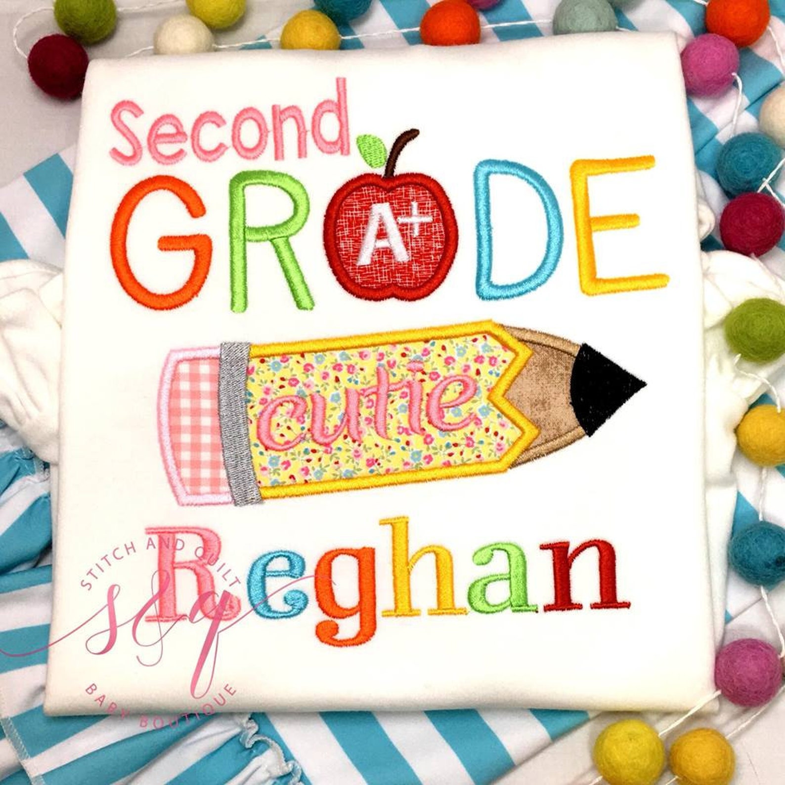 2nd Grade Back to School Outfit Girl's School Outfit - Etsy