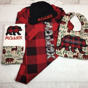 Lumberjack Baby, Boy Coming Home Outfit, Lumberjack Baby Shower ...