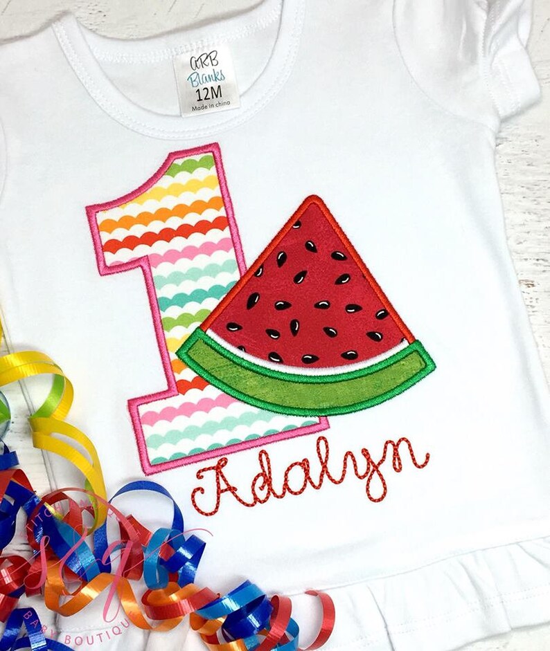 Watermelon Birthday Watermelon Shirt Birthday Shirt | Etsy