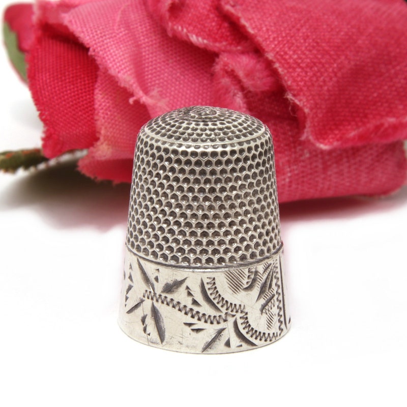 Silver Thimble Case - Etsy