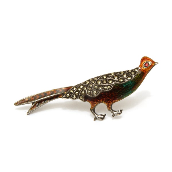 Pheasant Pin - Etsy