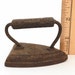 Miniature Sad Iron, Rustic Country, Salesman Sample Triangle Plate ...