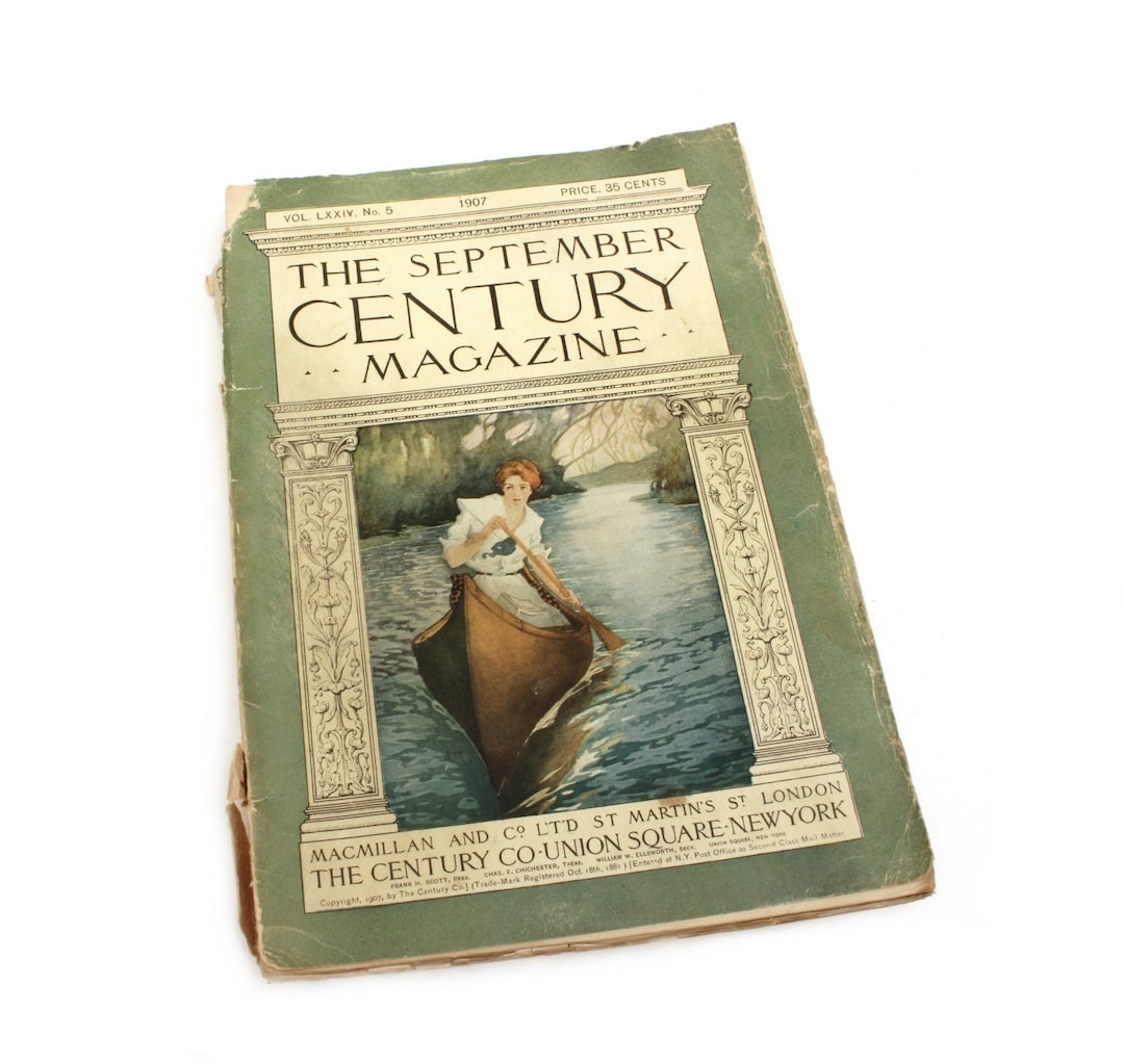 Century Magazine Sept 1907 Antique Ads & Illustrations Ethel - Etsy