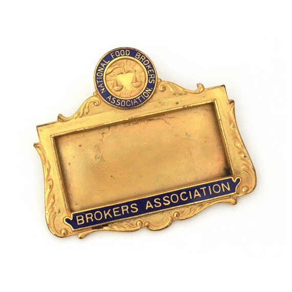 Vintage Employee Name Tags Magnetic Wooden Name Tag | Sustainably Made