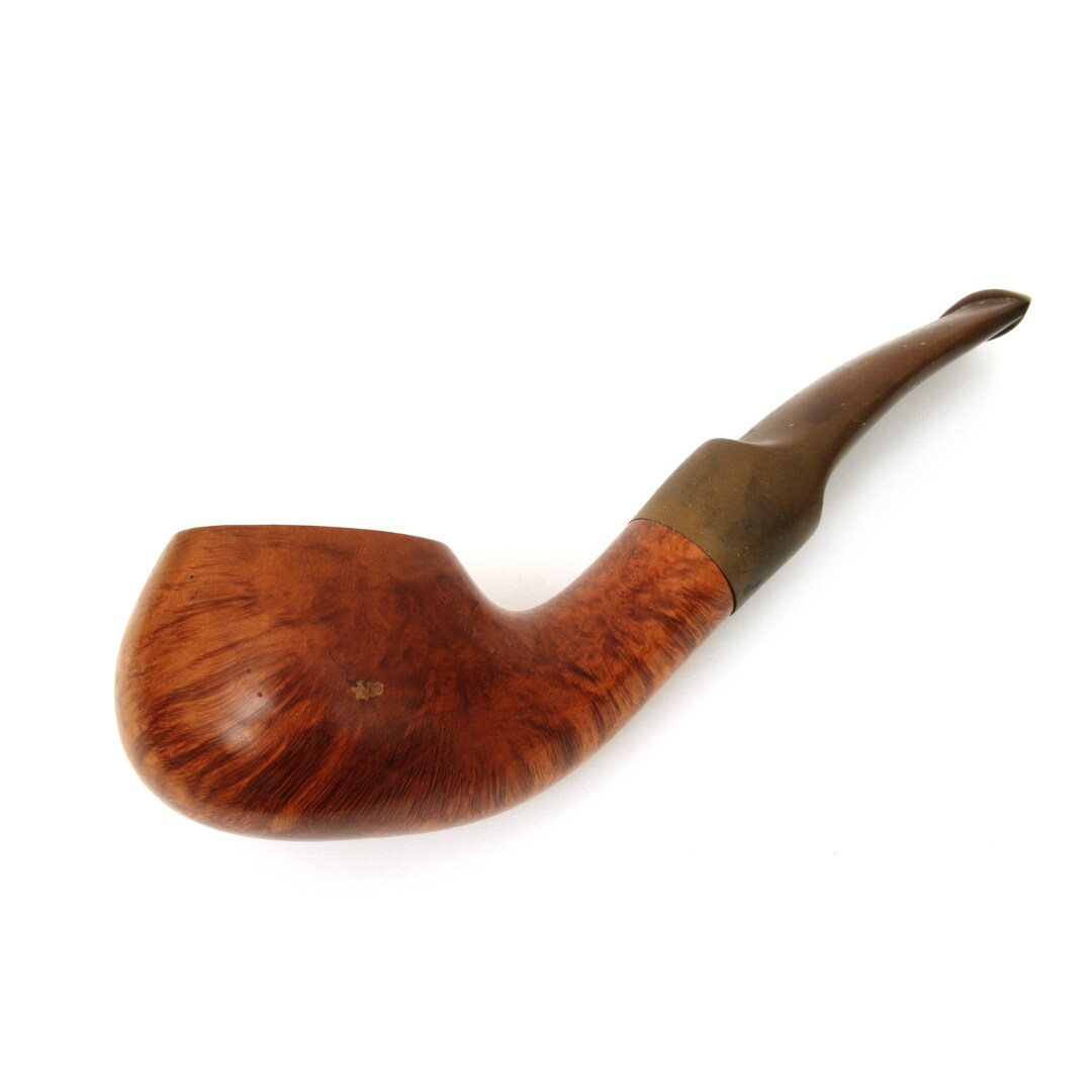 Vintage Tobacco Pipe Italian Smooth Briar Diplomat Shape Handsome ...