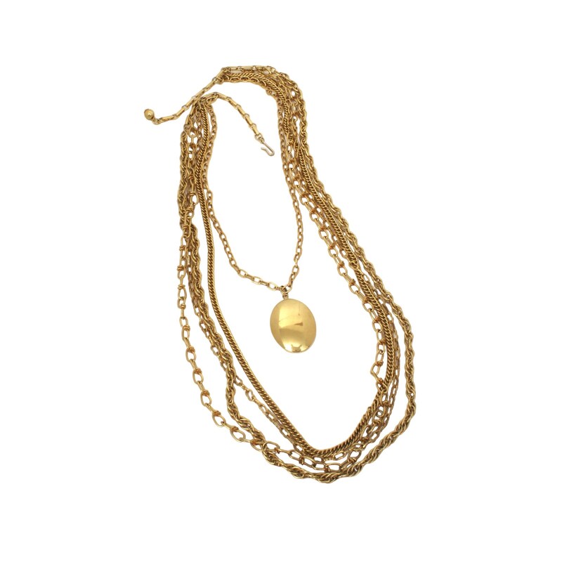 Multi Chain Necklace - Etsy