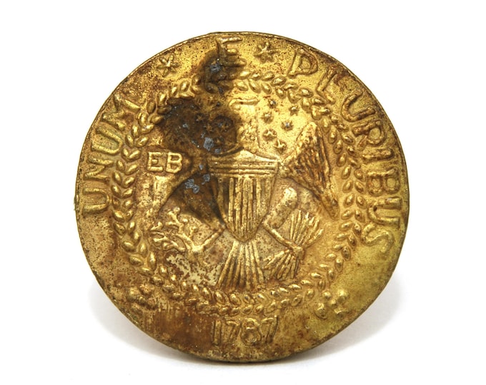 Vintage Becker Coin 1652 Pine Tree Shilling, Peter Rosa Becker ...