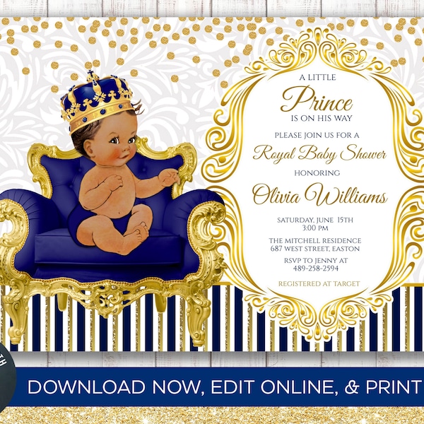 Royal Baby Boy Shower - Etsy