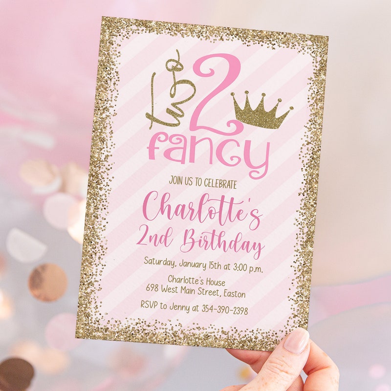 Two Fancy Birthday - Etsy