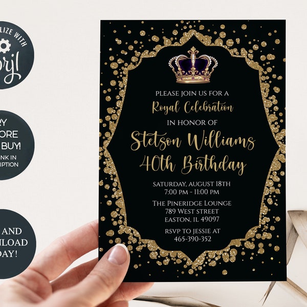 Royal King Crowns for Men - Etsy