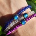 Mood Charm Beaded Bracelet, Mood Bracelet - Etsy