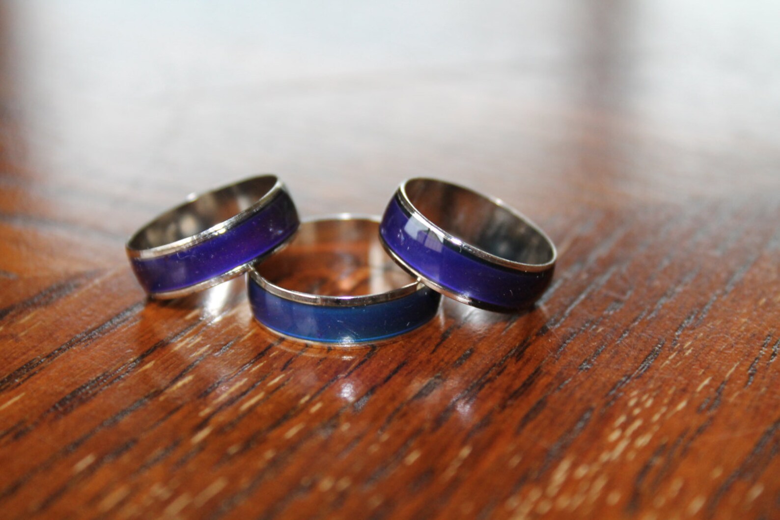 Retro 90's Mood Ring Color Sensitive Vintage Band Ring | Etsy