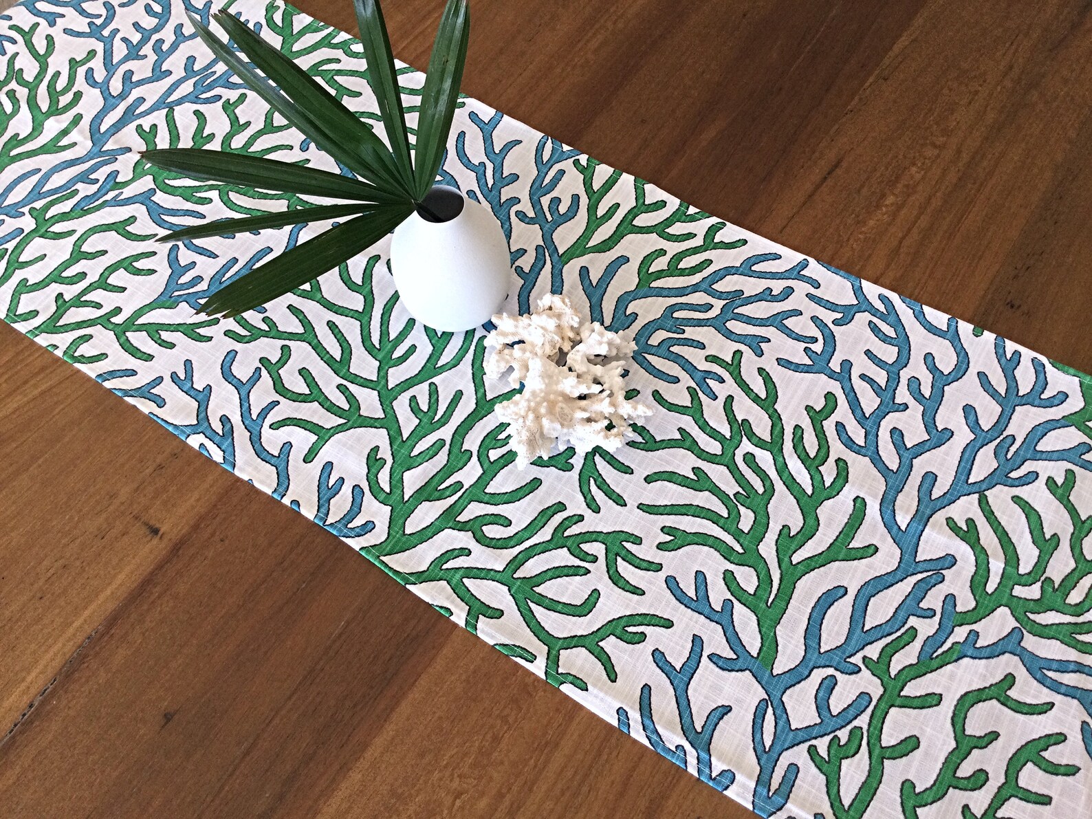 Table Runner Coastal Decor Decor Coral Reef Table Runner. - Etsy Australia