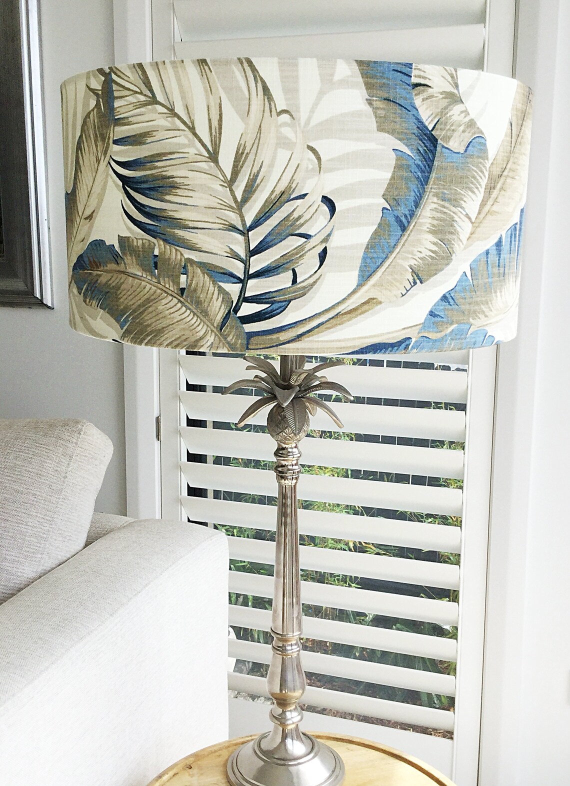 Lampshade Lamp Shade Coastal Lampshade Tropical Style | Etsy