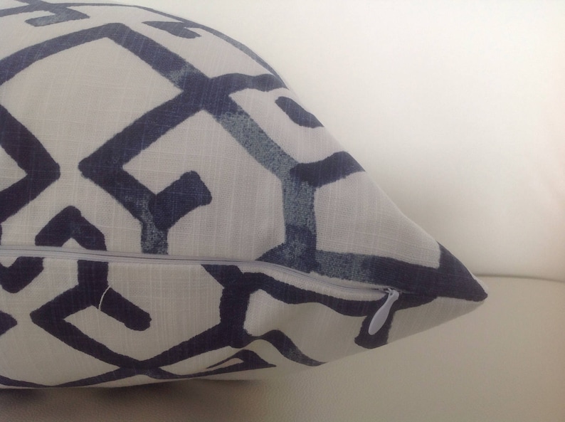 Navy Blue Cushions Navy Pillows Cushion Cover Geometric - Etsy