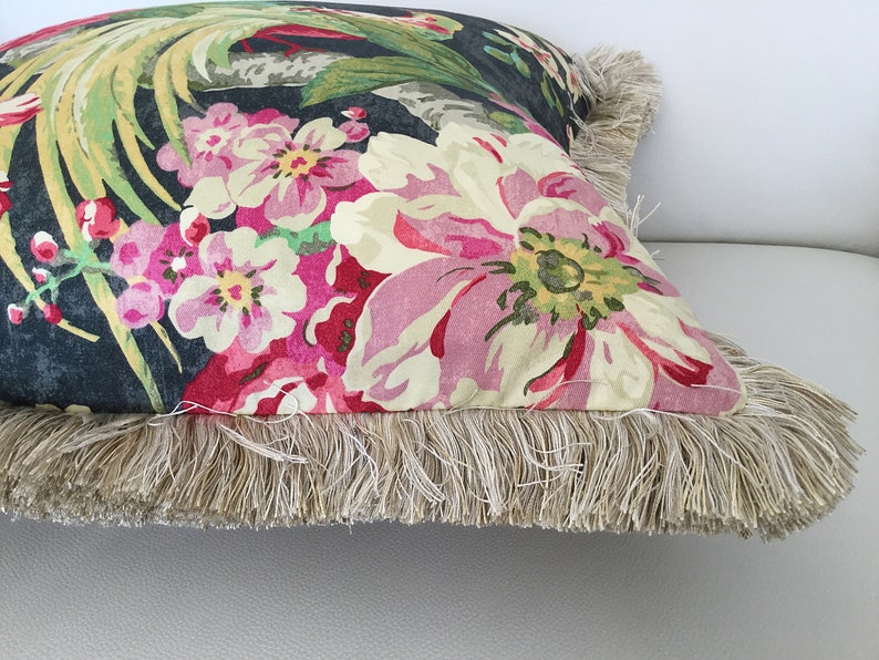 Cushions Retro Style Vintage Style Floral Cushion Cover | Etsy
