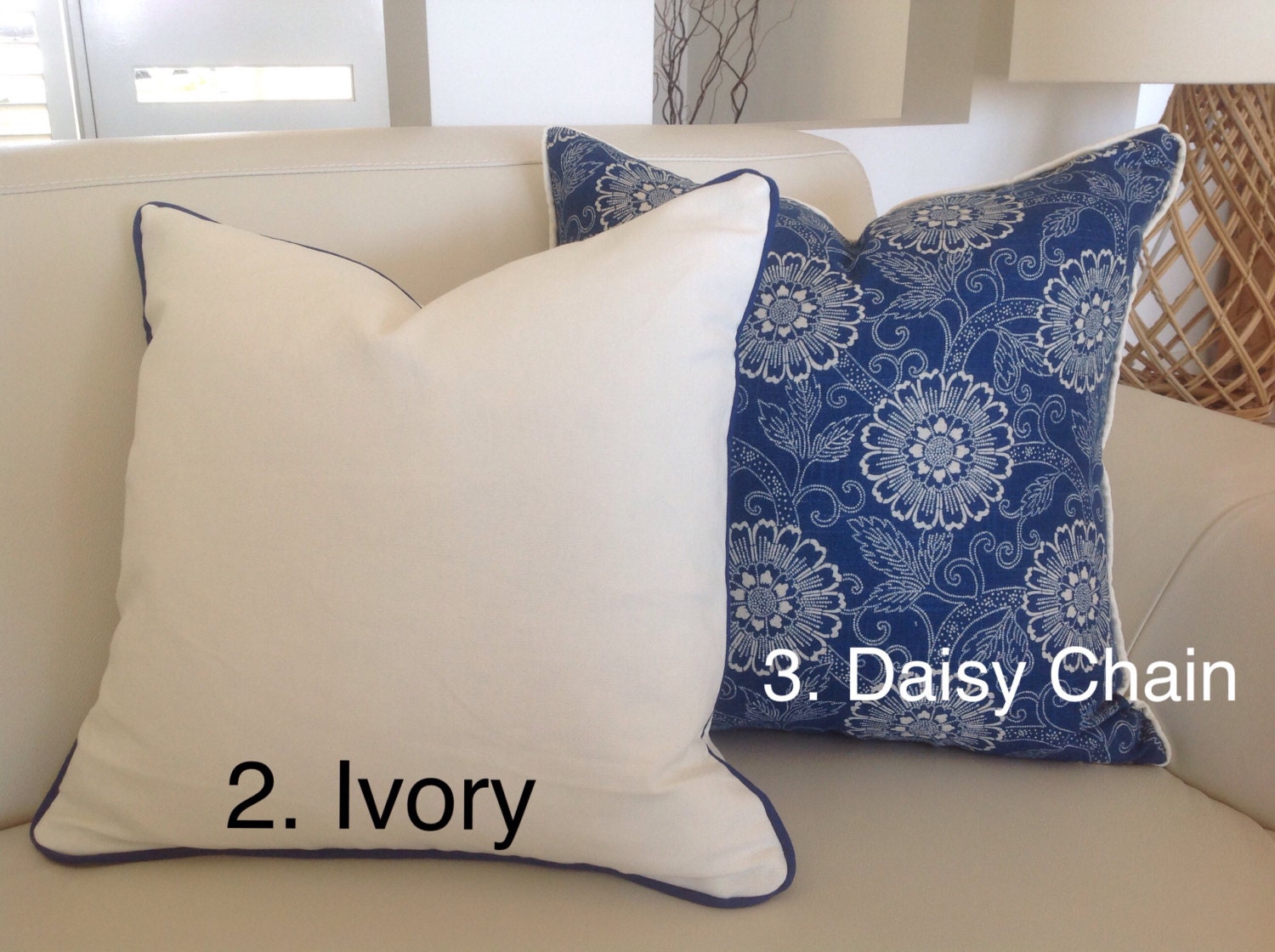 Hamptons Style Cushions Hamptons Pillows Almost Sold Out. | Etsy