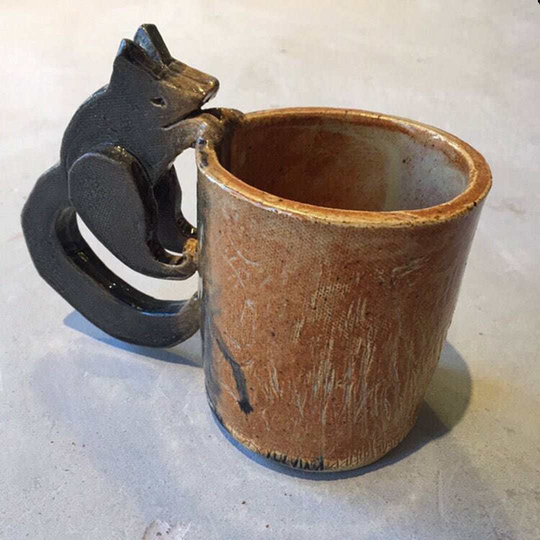 Handmade Squirrel Mug - Etsy