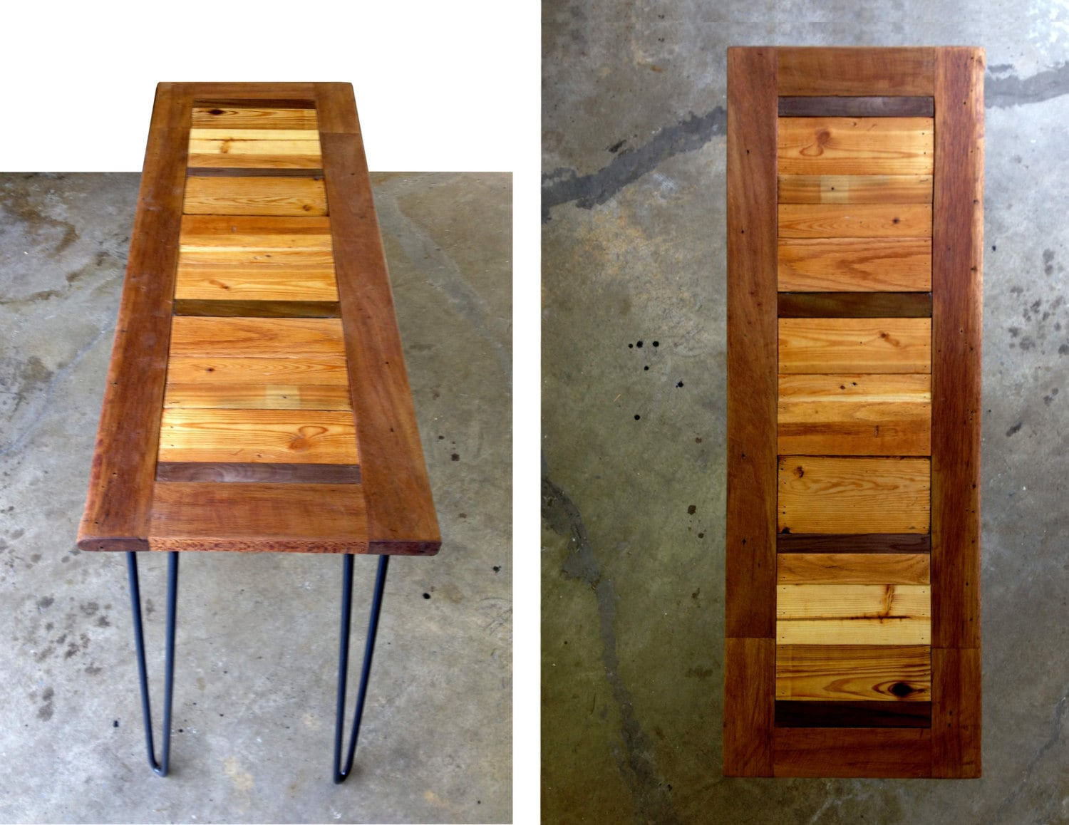 Assorted Reclaimed Wood Side Table or Sofa Table - Etsy
