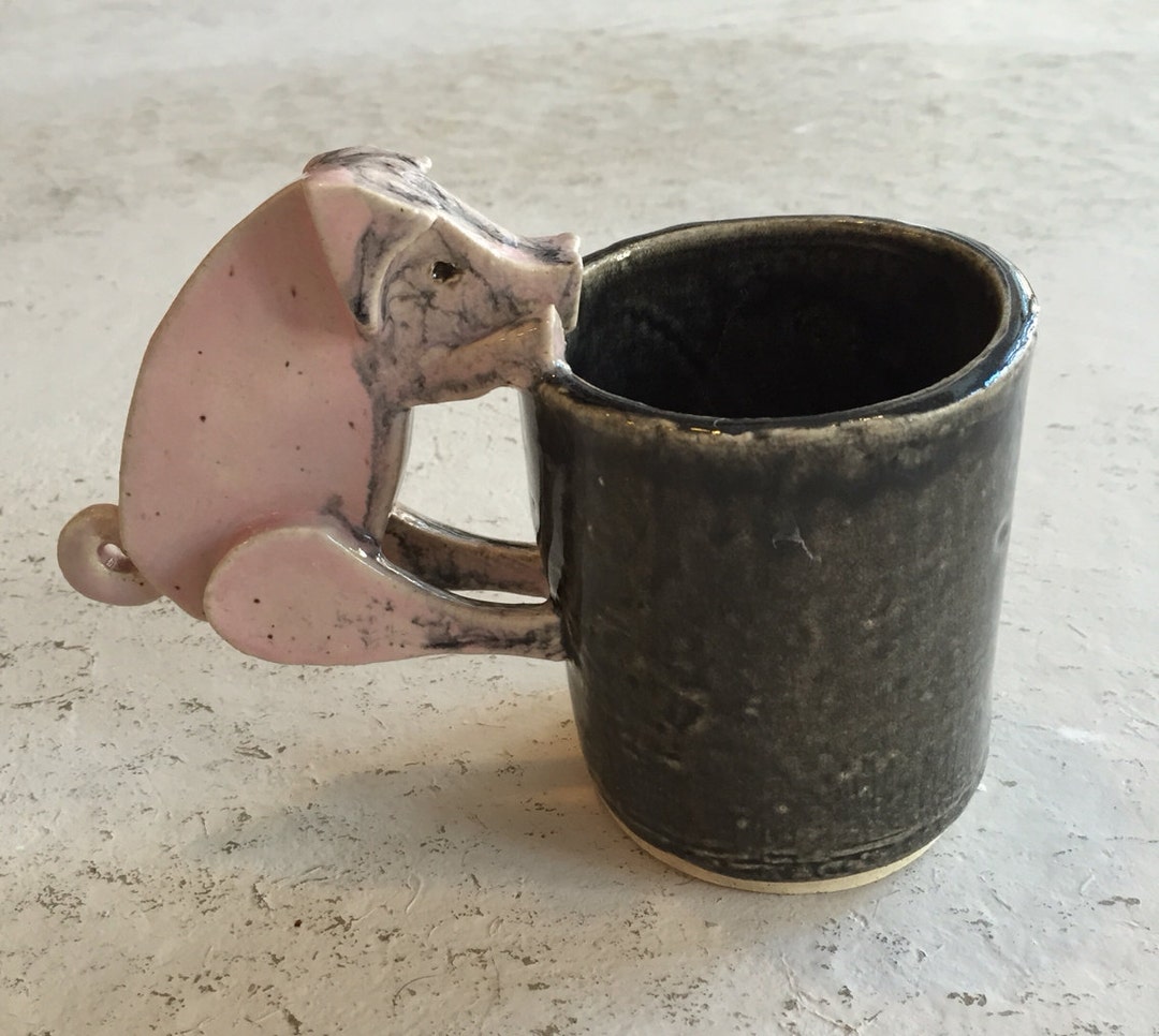 Handmade Pig Mug - Etsy
