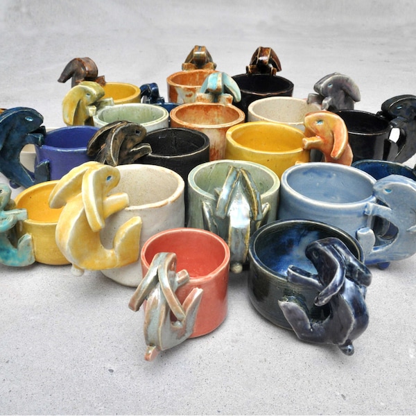 Rabbit Pottery - Etsy