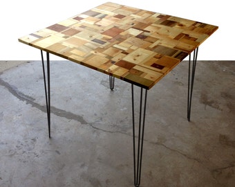 Patchwork Wood Table - Etsy