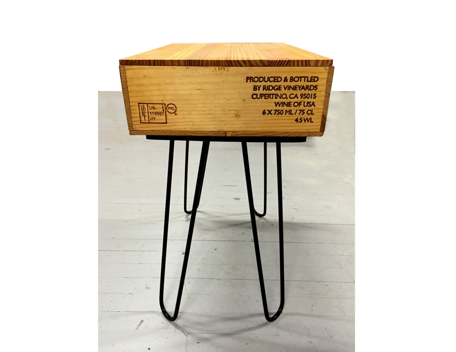 Wine Box Coffee or End Table | Etsy