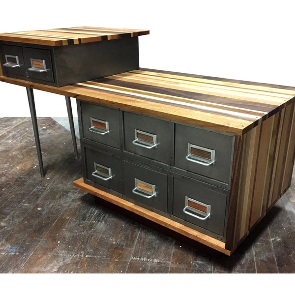 Industrial Media Console - Etsy
