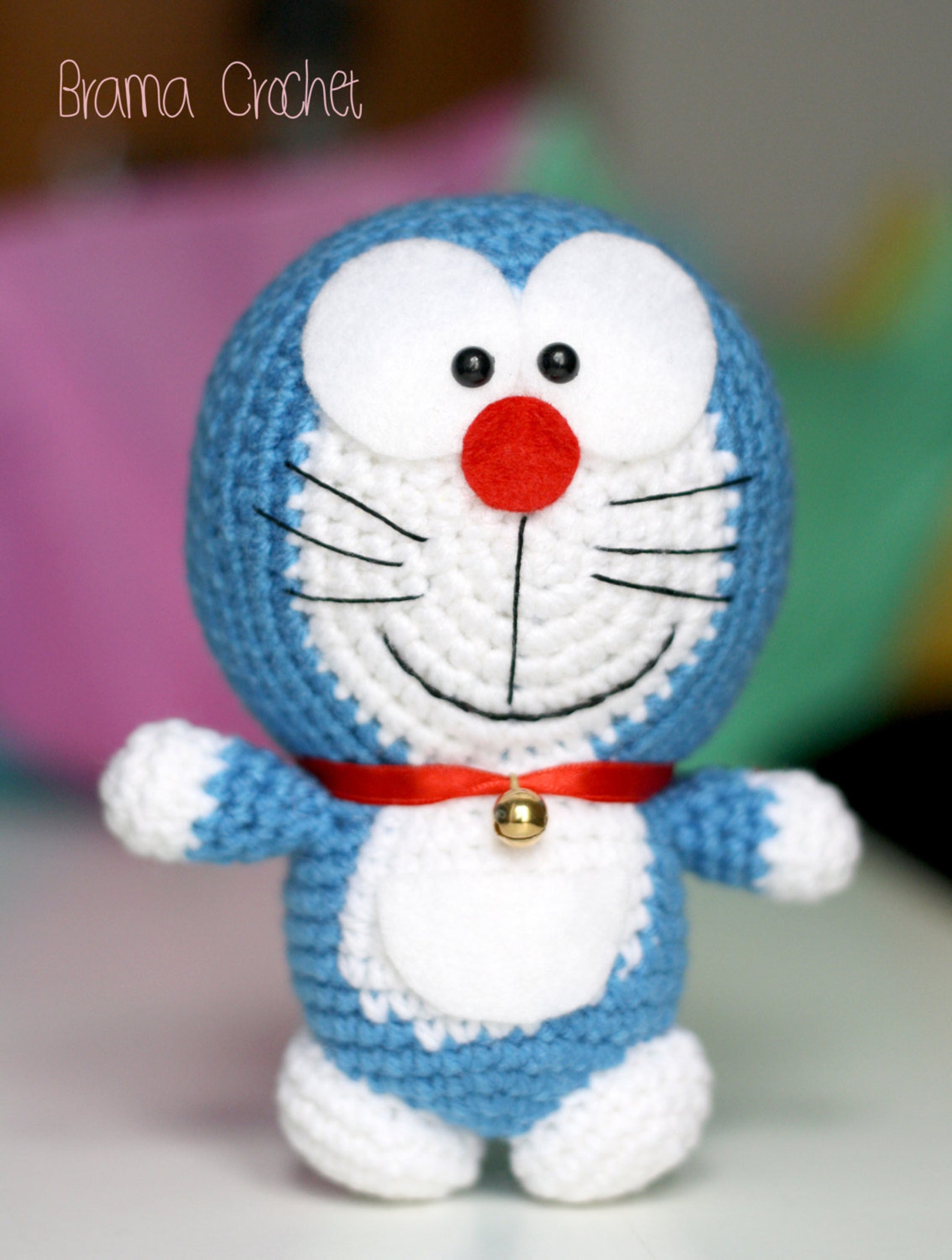 DORAEMON. Kawaii Amigurumi Crochet Doll. Handmade Toy Plush - Etsy