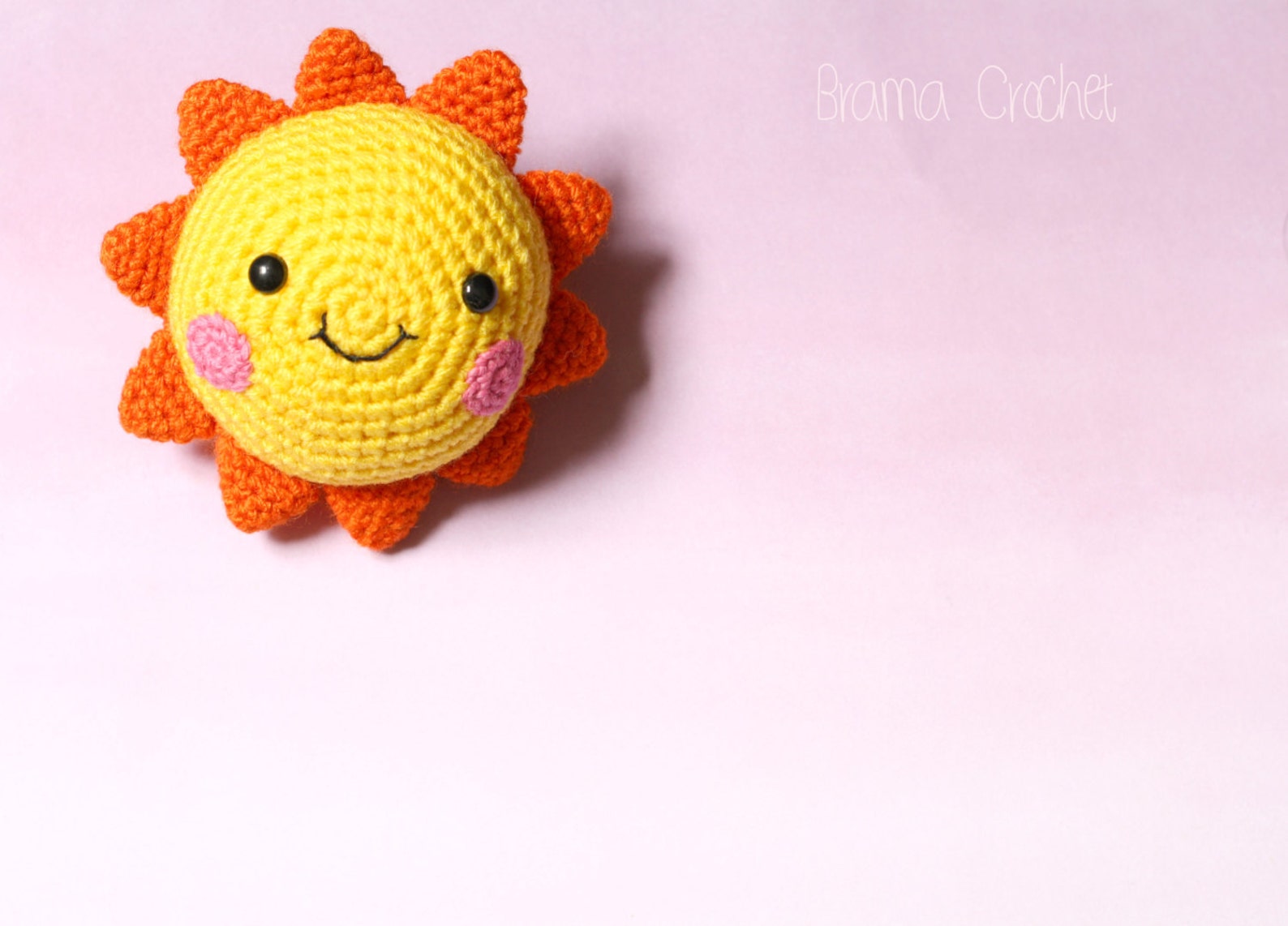 Happy Sunshine Amigurumi Doll Handmade Crochet Toy Plush - Etsy