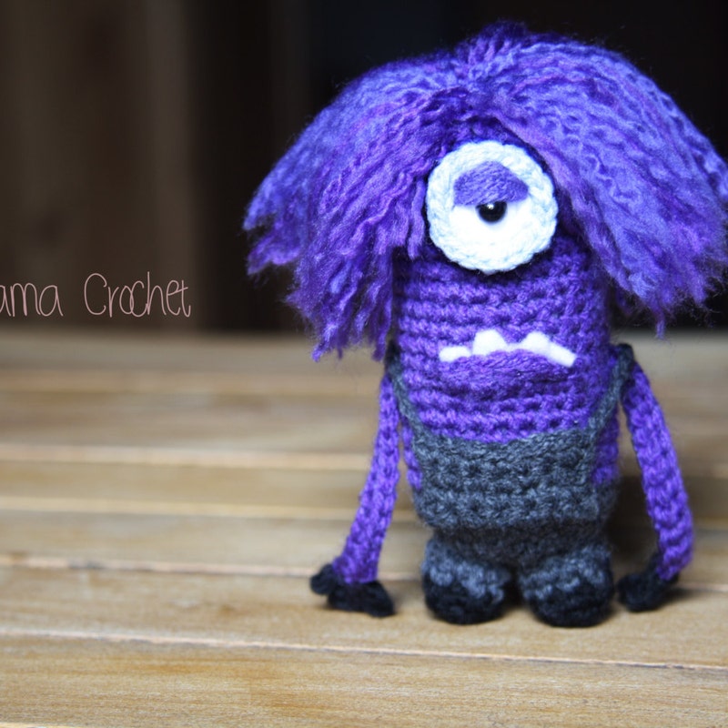 Purple Minion - Etsy