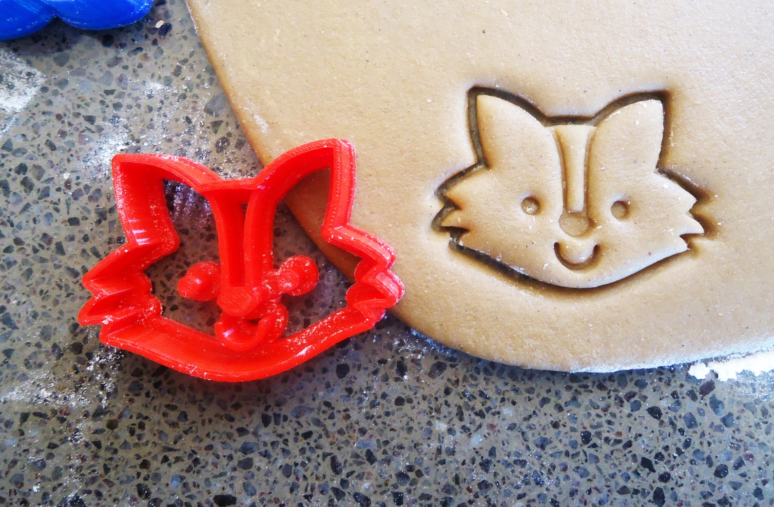 Mini 3D Printed Fox Cookie Cutter - Etsy