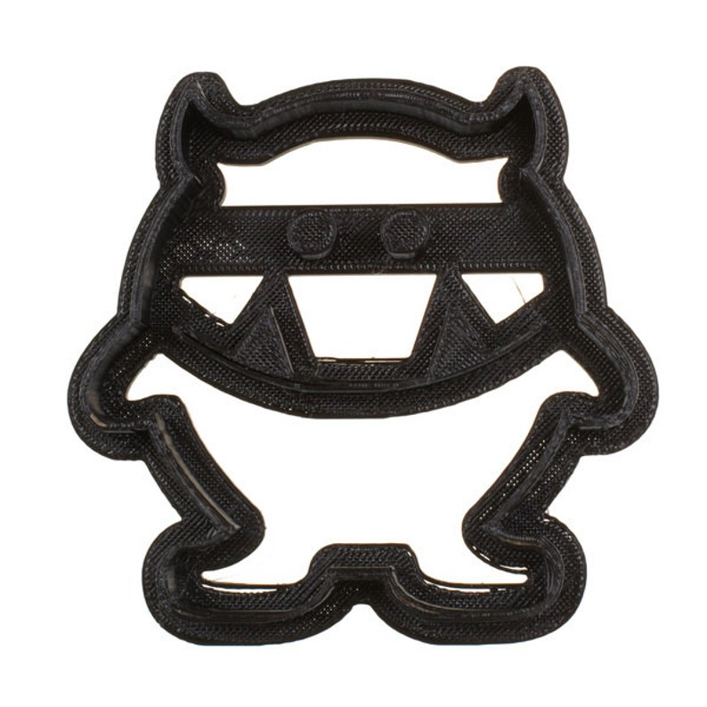3D Printed Monster Cookie Cutter - Etsy