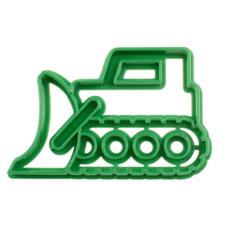 3D Printed Bulldozer Cookie Cutter - Etsy
