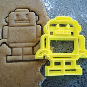 3D Printed Robot Cookie Cutter - Etsy