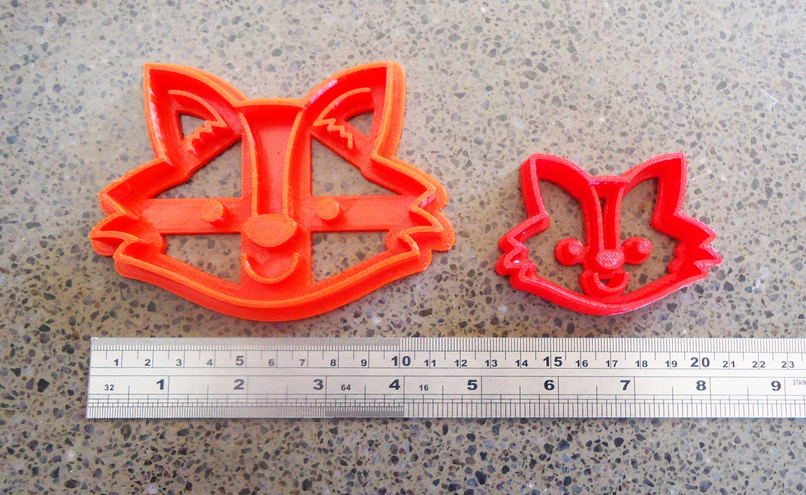 Mini 3D Printed Fox Cookie Cutter - Etsy
