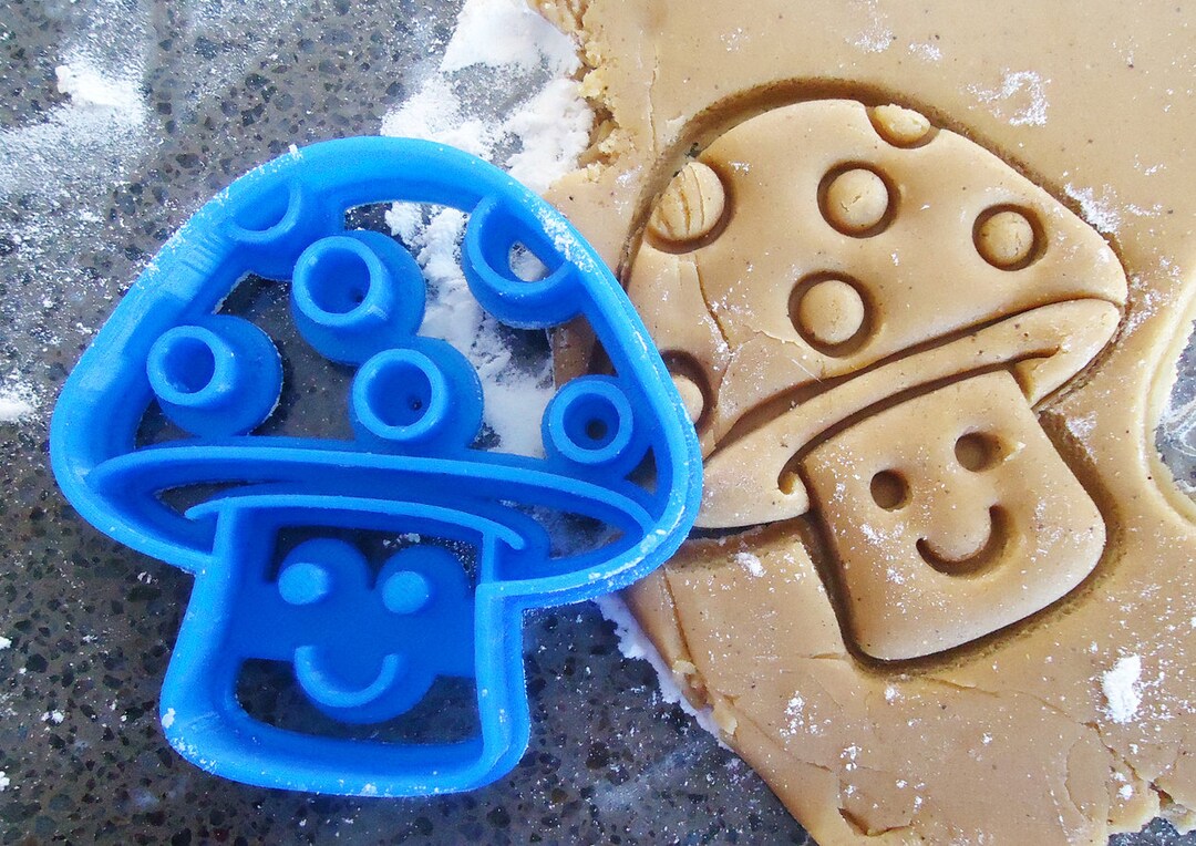 3D Printed Toadstool Cookie Cutter - Etsy