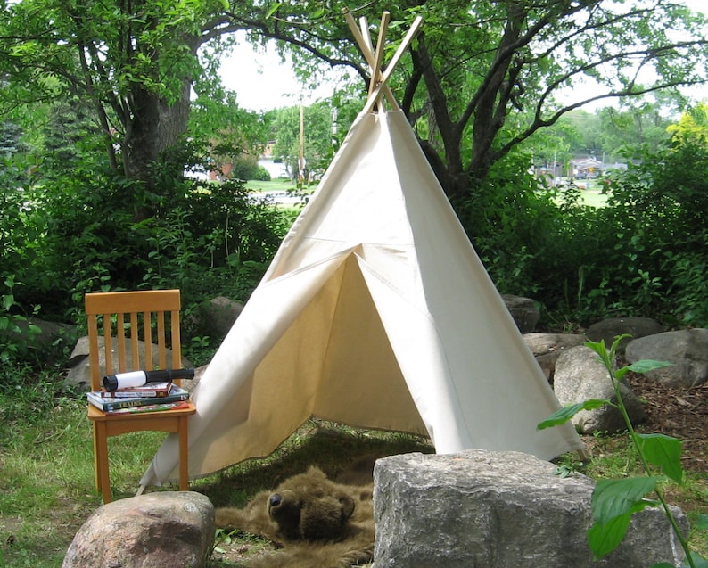 Canvas Teepee Sewing Pattern Kids Tent Play Tent Pattern - Etsy UK