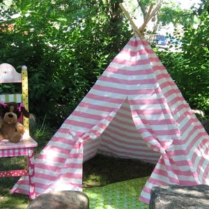 Teepee Sewing Pattern Suitable for Striped Fabrics, Easy to Sew ...