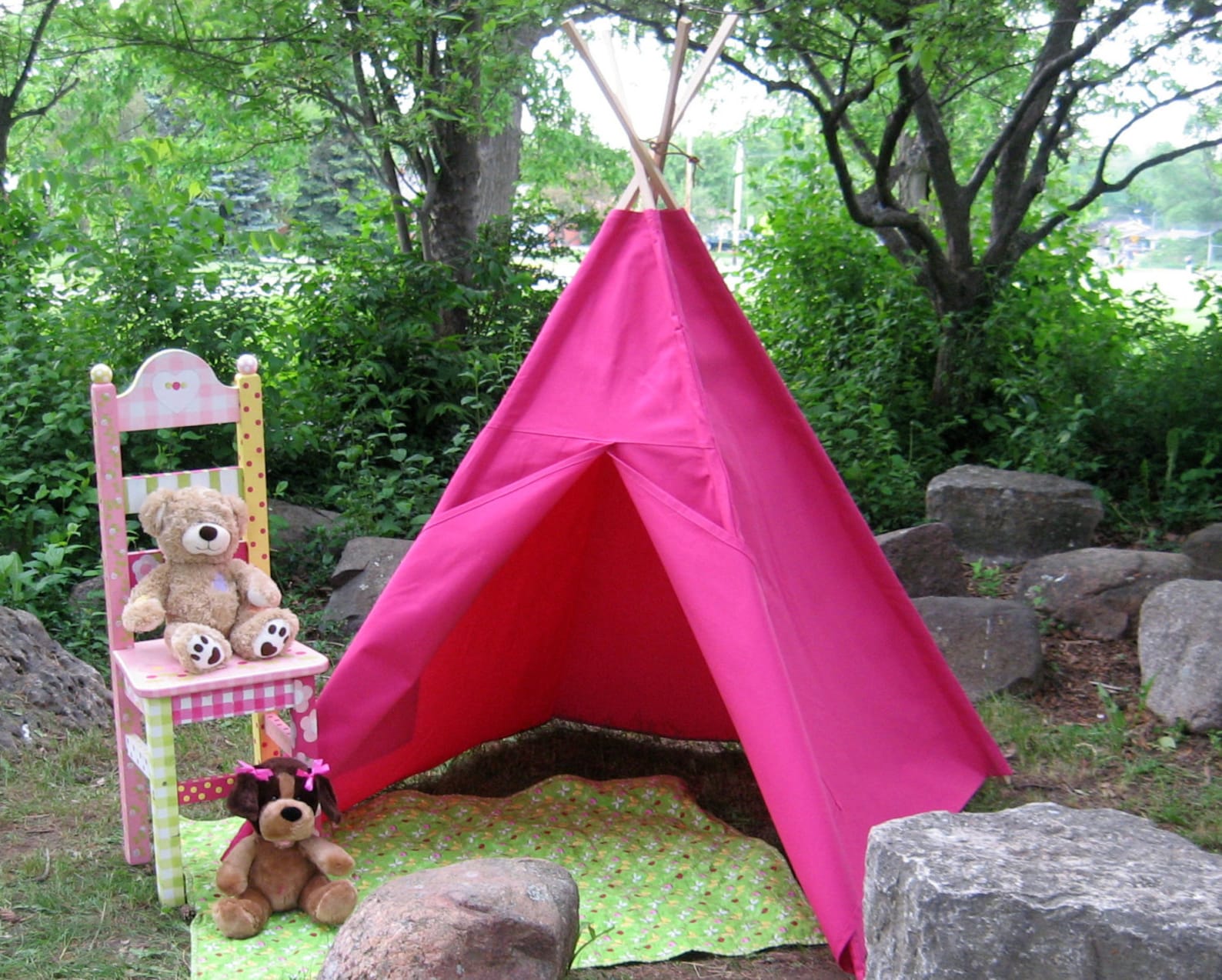 Canvas Teepee Sewing Pattern Kids Tent Play Tent Pattern - Etsy UK