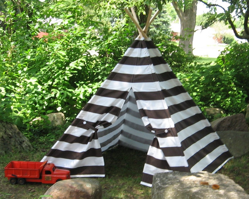 Teepee Sewing Pattern Suitable for Striped Fabrics Easy to - Etsy Canada
