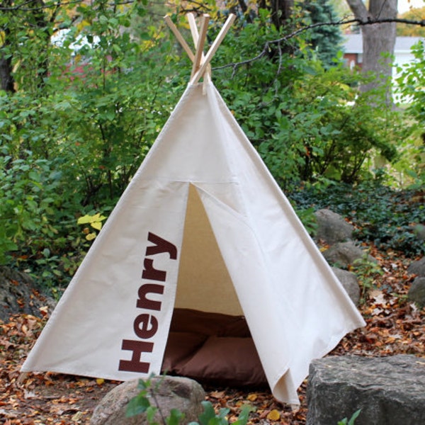 Canvas Teepee - Etsy