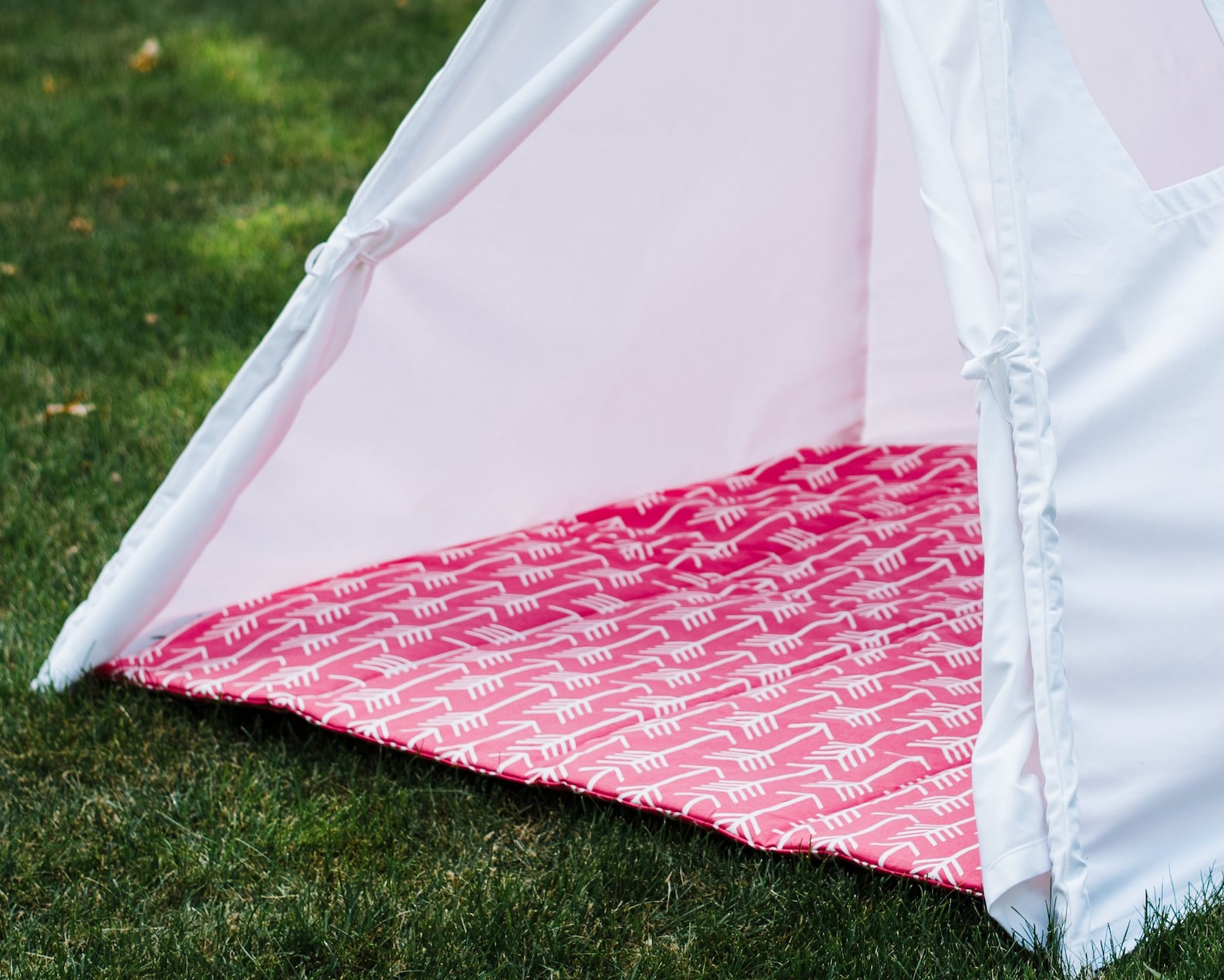 Kids Teepee Mat, Four Sizes, Kids Play Tent Mat, Quilted Teepee Mat, - Etsy