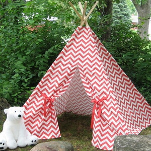 Teepee Pattern for Chevron Fabrics or Fabrics With Large, Directional ...