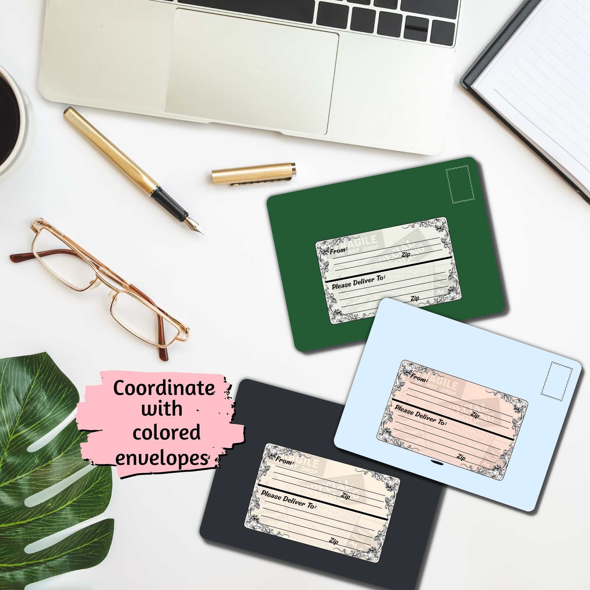 Vintage Please Deliver to Mailing Labels Printable Address Labels Usps ...