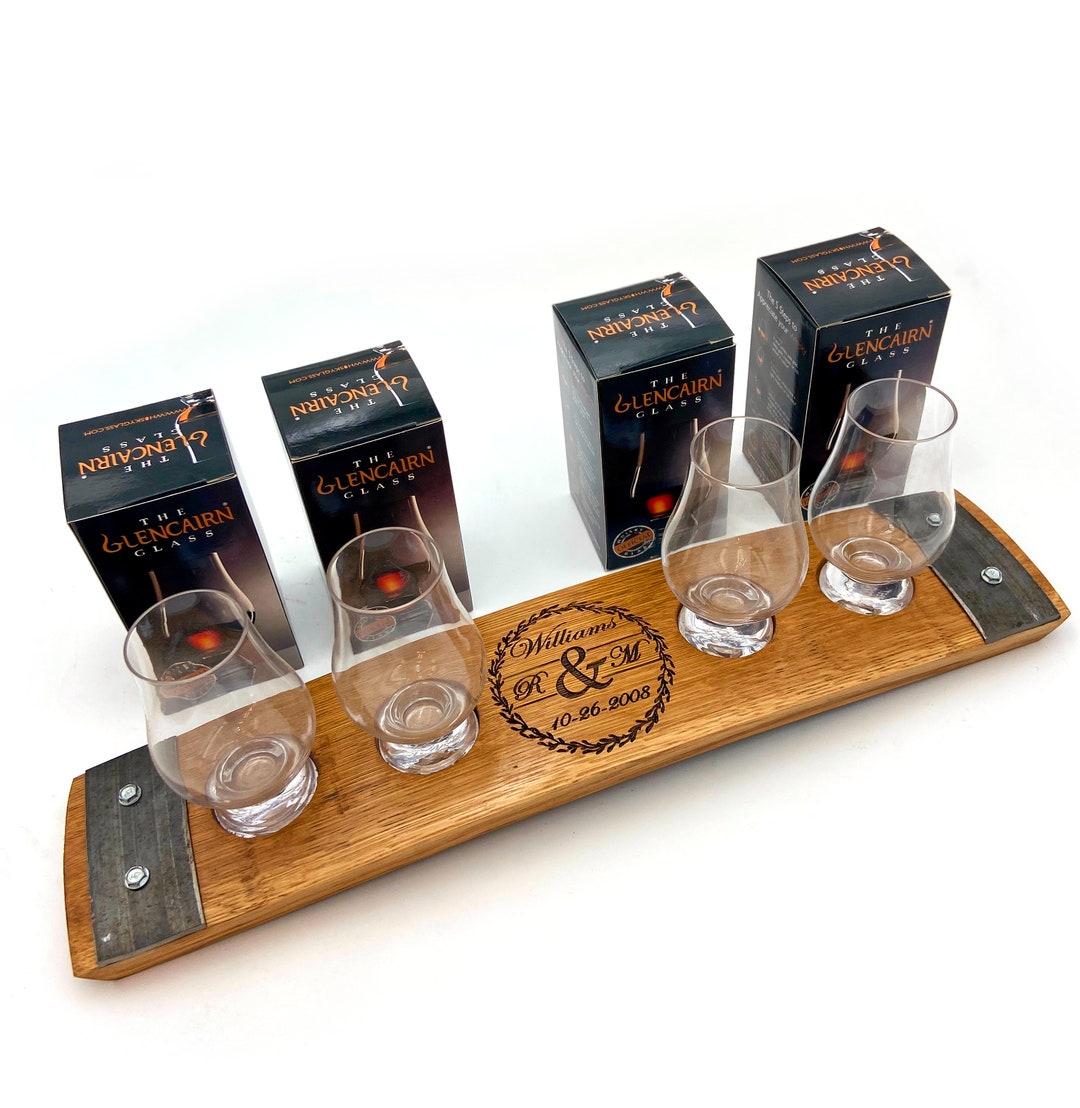 Unique Whiskey Tasting Set for Bourbon Connoisseurs/Custom Gifts ...