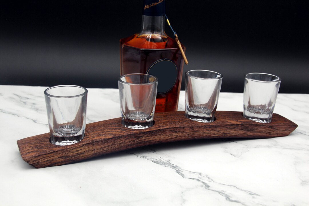 The Original 4 Glass Whiskey Flight/ Bourbon Flight/ Scotch Flight/shot ...
