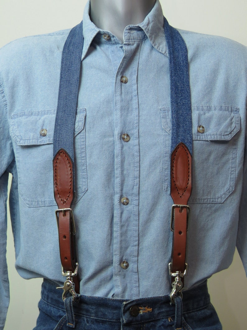 Re-purposed Levi Jeans Denim Suspenders Eco Friendly S-2X - Etsy