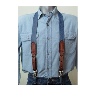 Re-purposed Levi Jeans Denim Suspenders Eco Friendly S-2X - Etsy